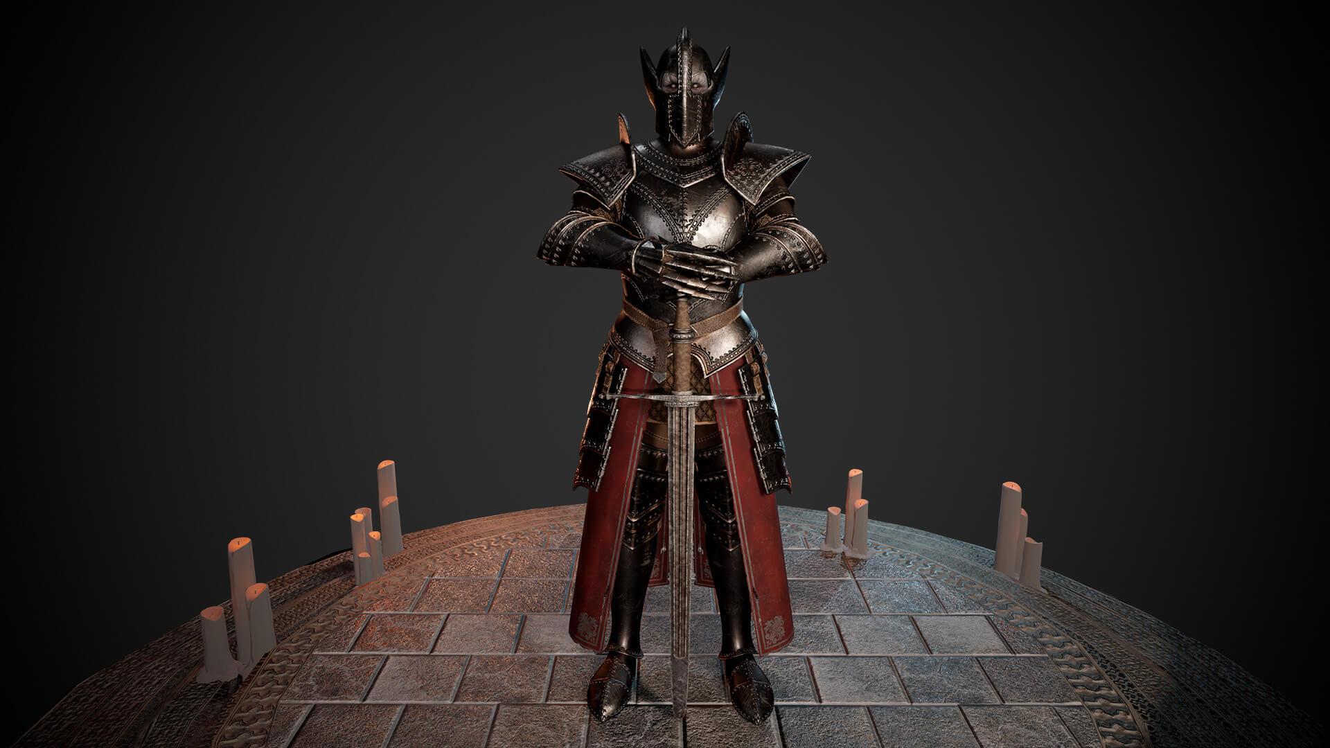 Vampire Lord Character - 3D Model by HelenNova