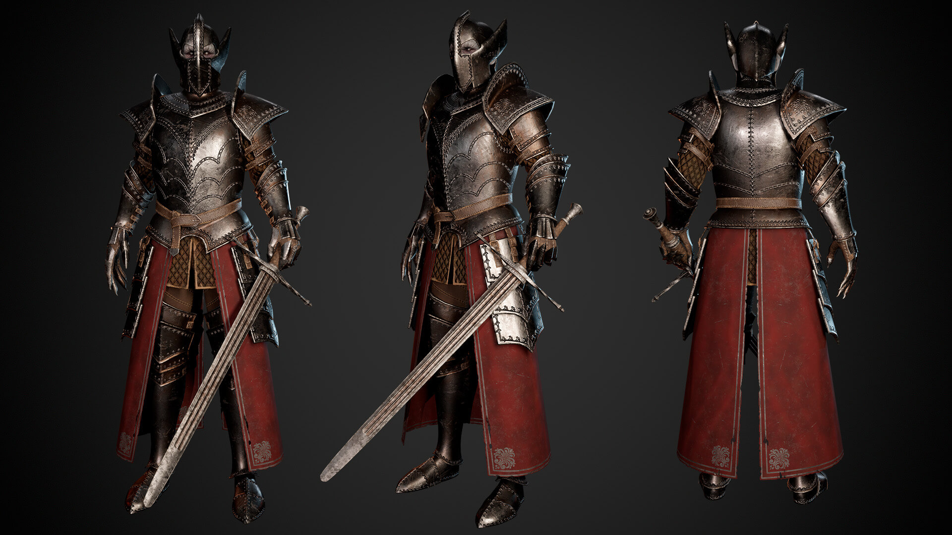 Vampire Lord Character - 3D Model by HelenNova