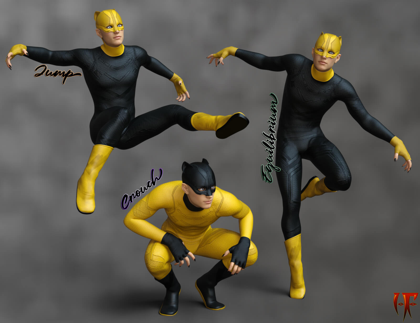 HF Scratch It! Poses for Genesis 8 Male - Daz Content by Hellfyre71