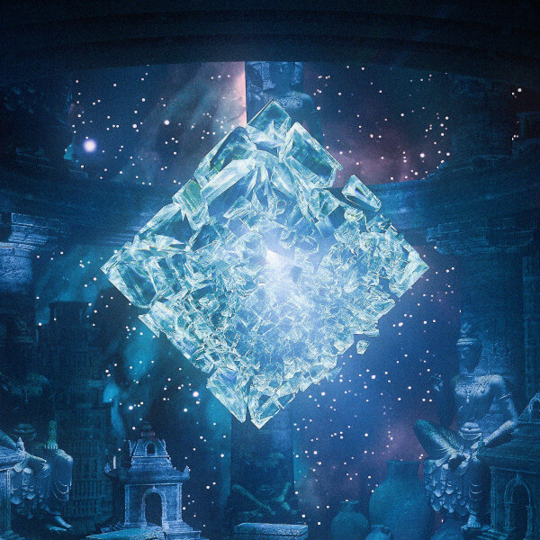 Astral Blue 3D Render, Digital Art by HelloRuler