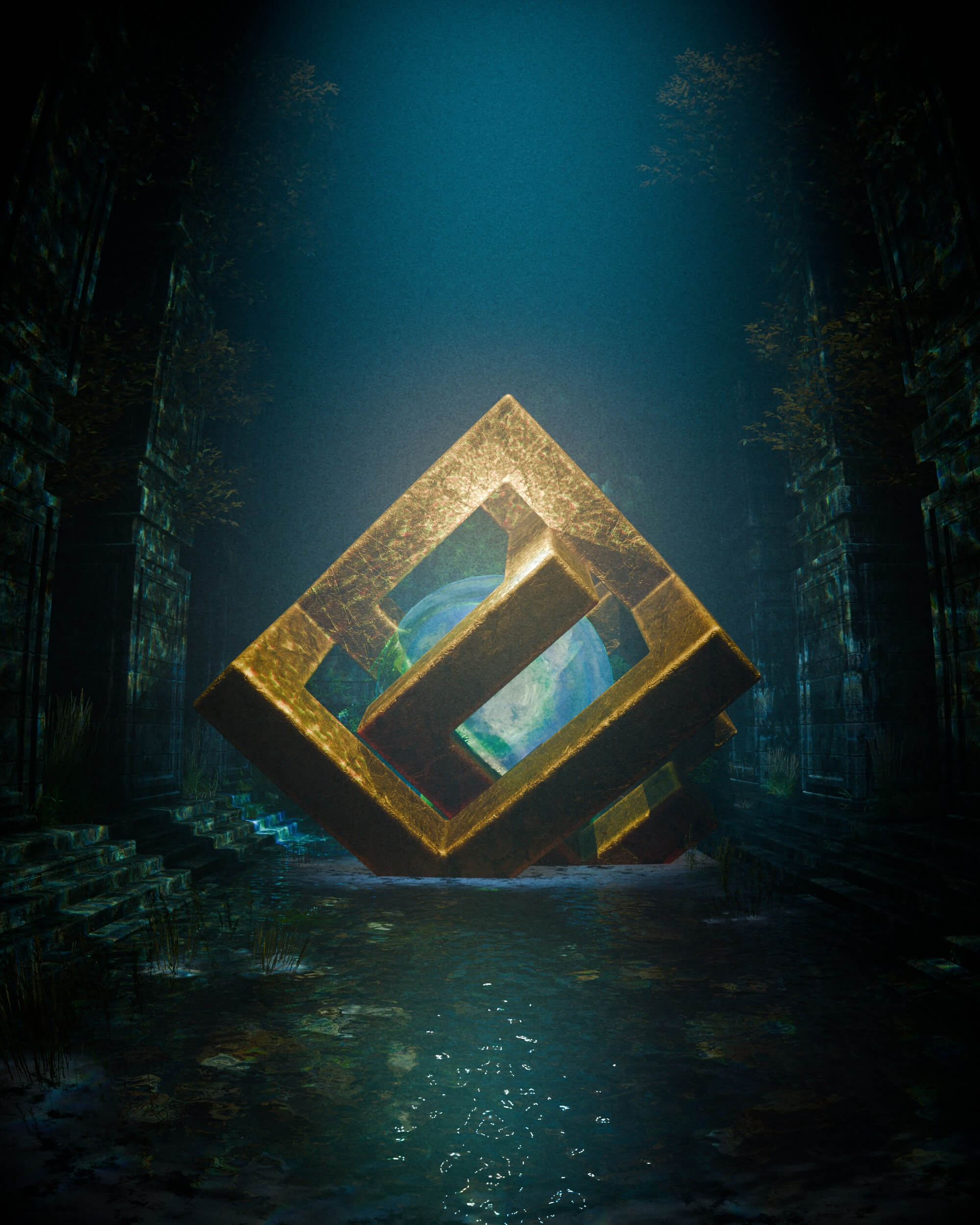 Hidden Sanctuary Improvements 3D Render by HelloRuler