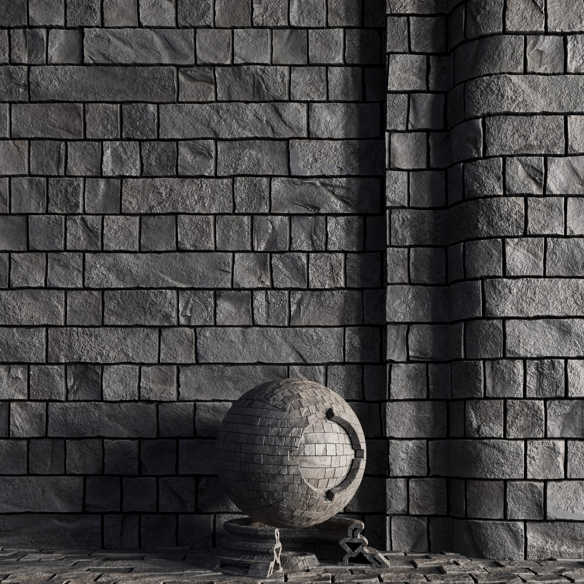 H76 Stone - PBR - 4K - 3ds Max - Blender 3D Material or Shader by Hemase