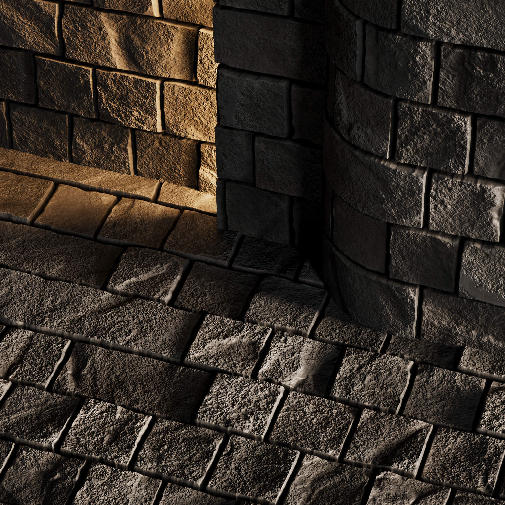 H76 Stone - PBR - 4K - 3ds Max - Blender 3D Material or Shader by Hemase