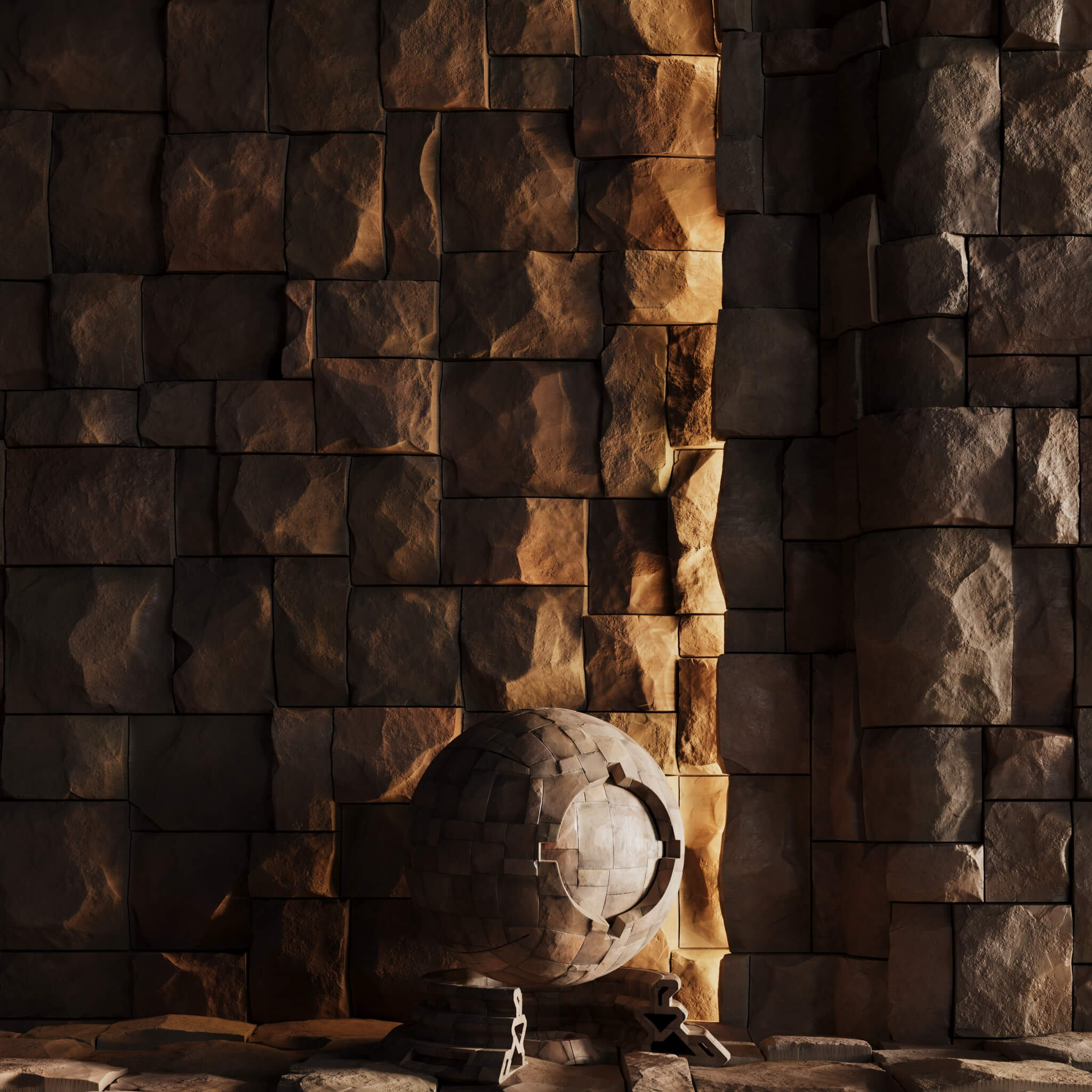 H78 Stone - PBR - 4K - 3ds max - Blender 3D Material or Shader by Hemase