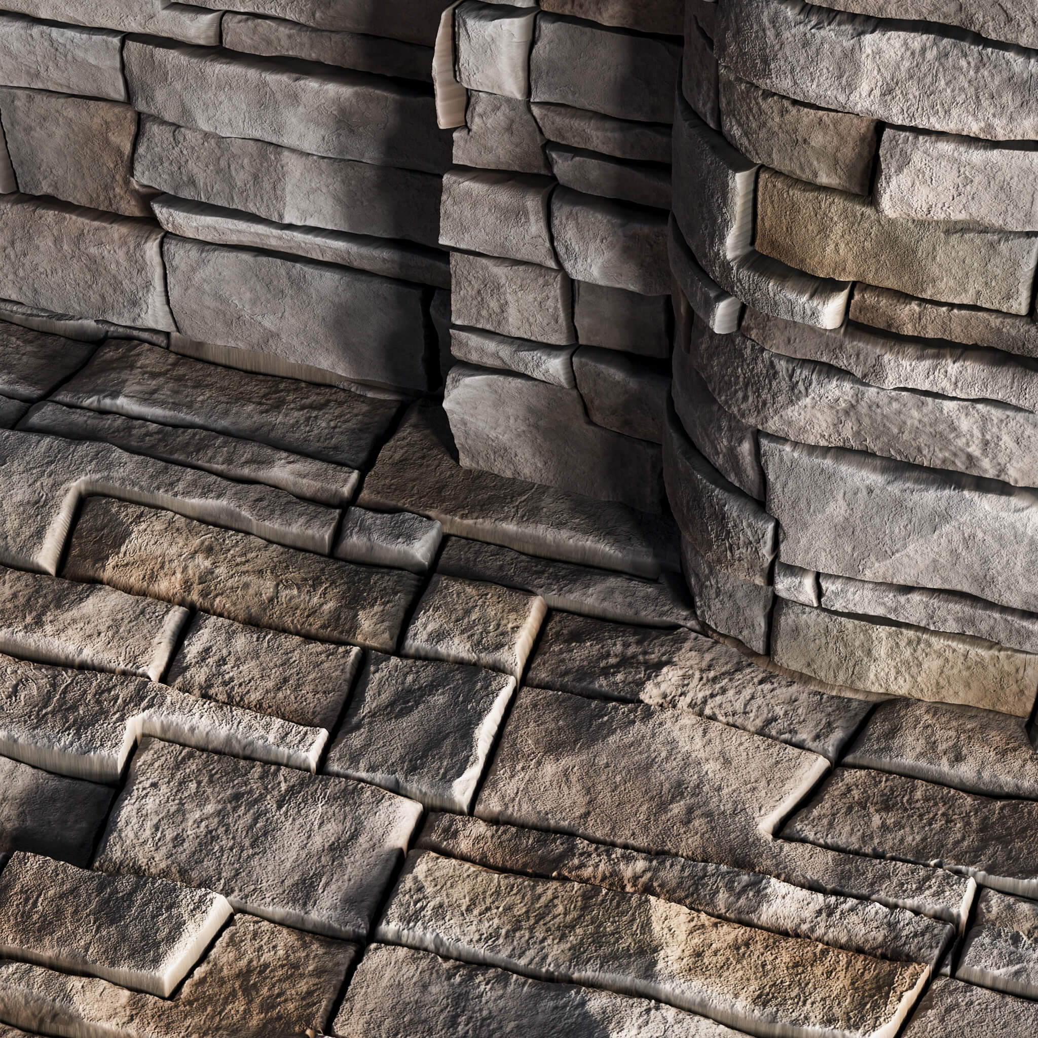 H79 Stone - PBR - 4K - 3ds Max - Blender 3D Material or Shader by Hemase