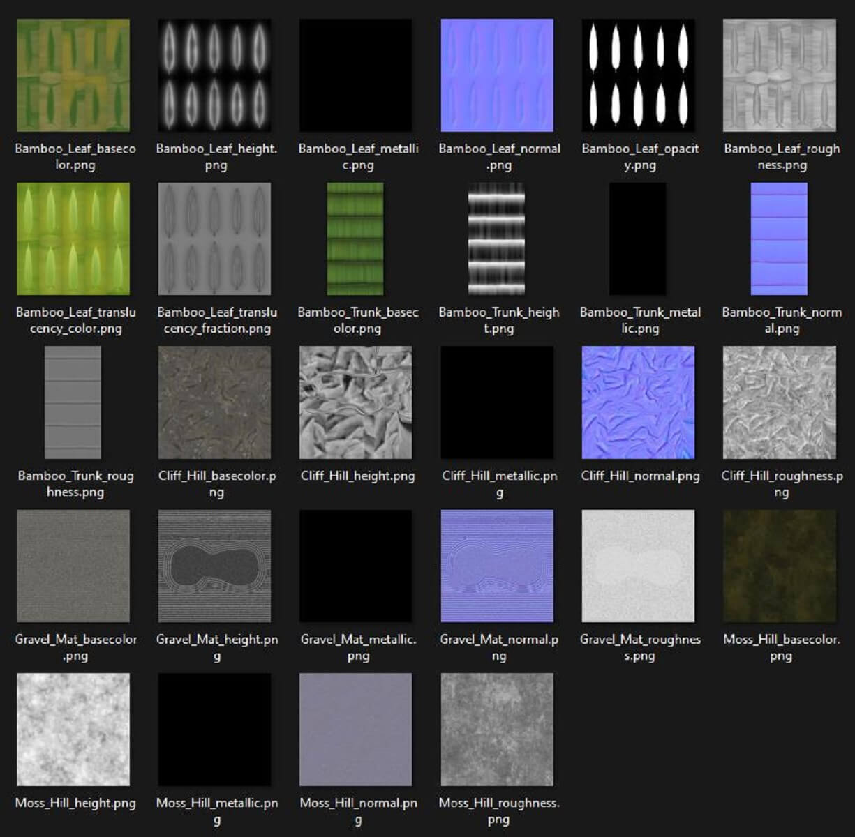 Japanese Zen Garden 03 - Lowpoly - HQ - PBR - 4K 3D Model by Hemase