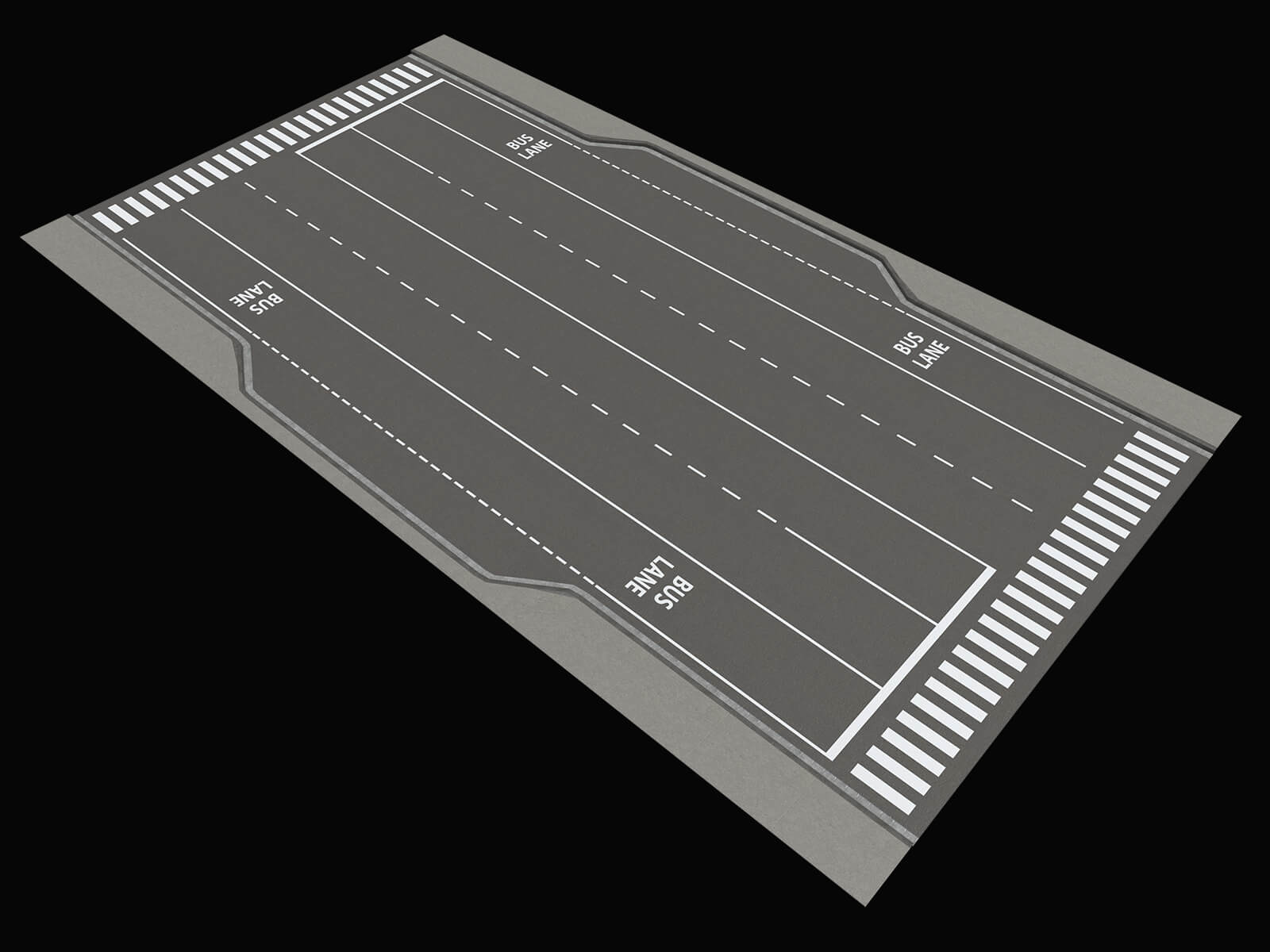 City Streets Construction Kit - 3D Model by Hend_Z