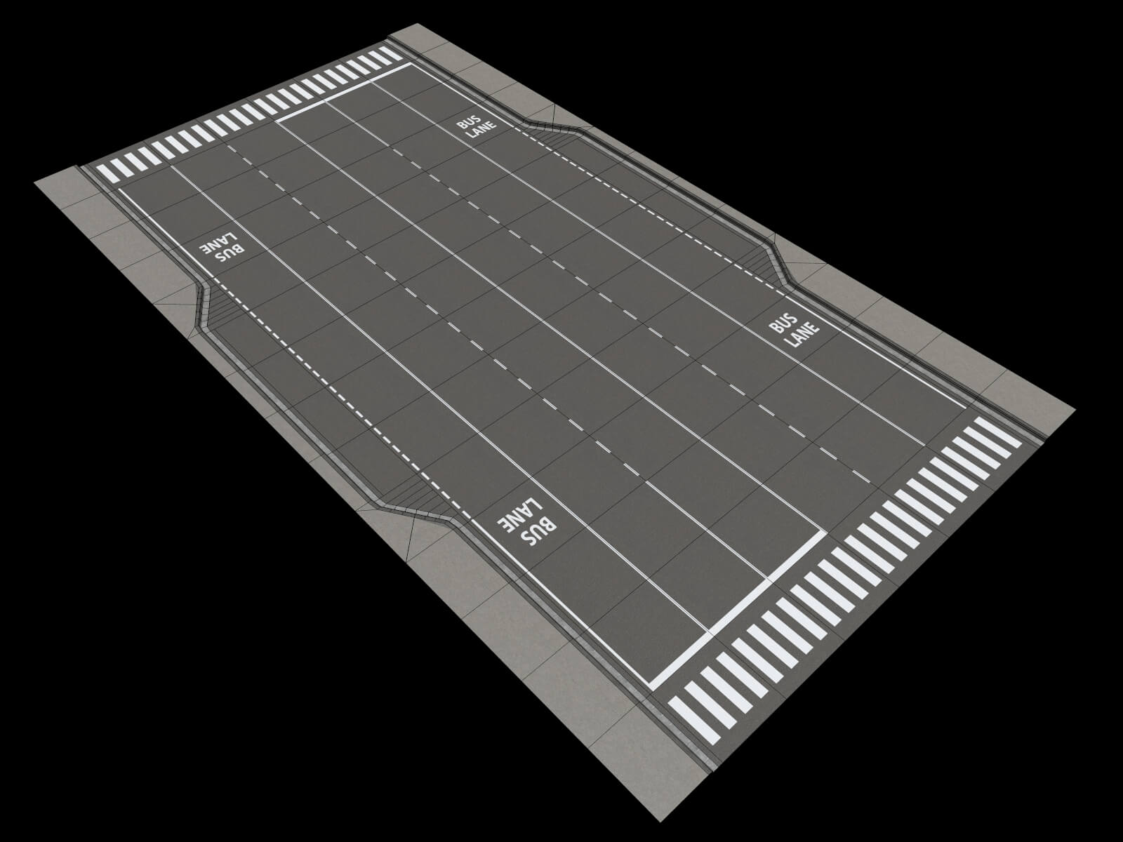 City Streets Construction Kit - 3D Model by Hend_Z