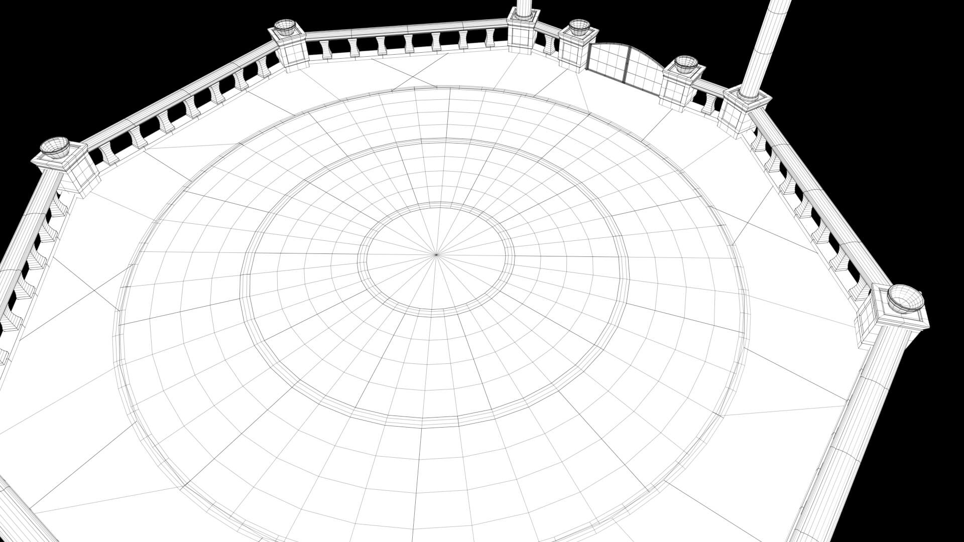 Lowpoly Ancient Arena - 3D Model by Hend_Z