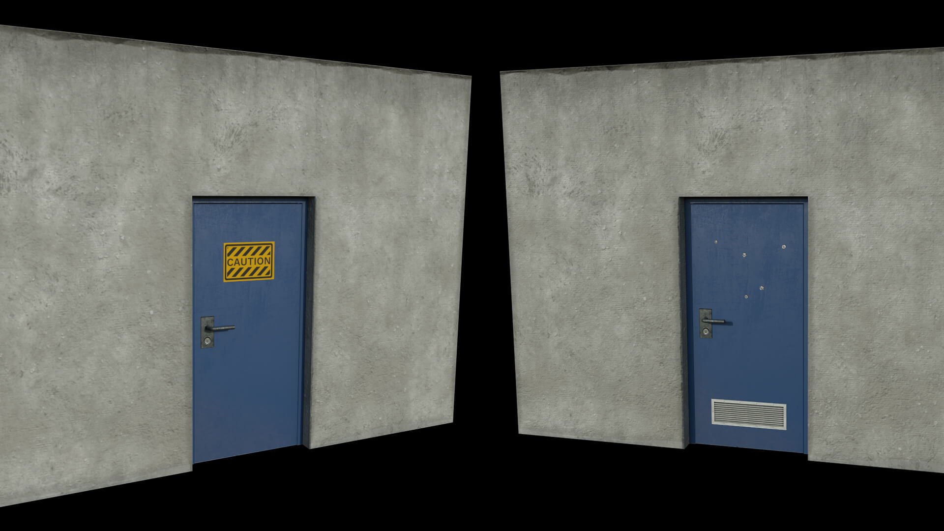 Lowpoly FPS Modular Map Kit - 3D Model by Hend_Z