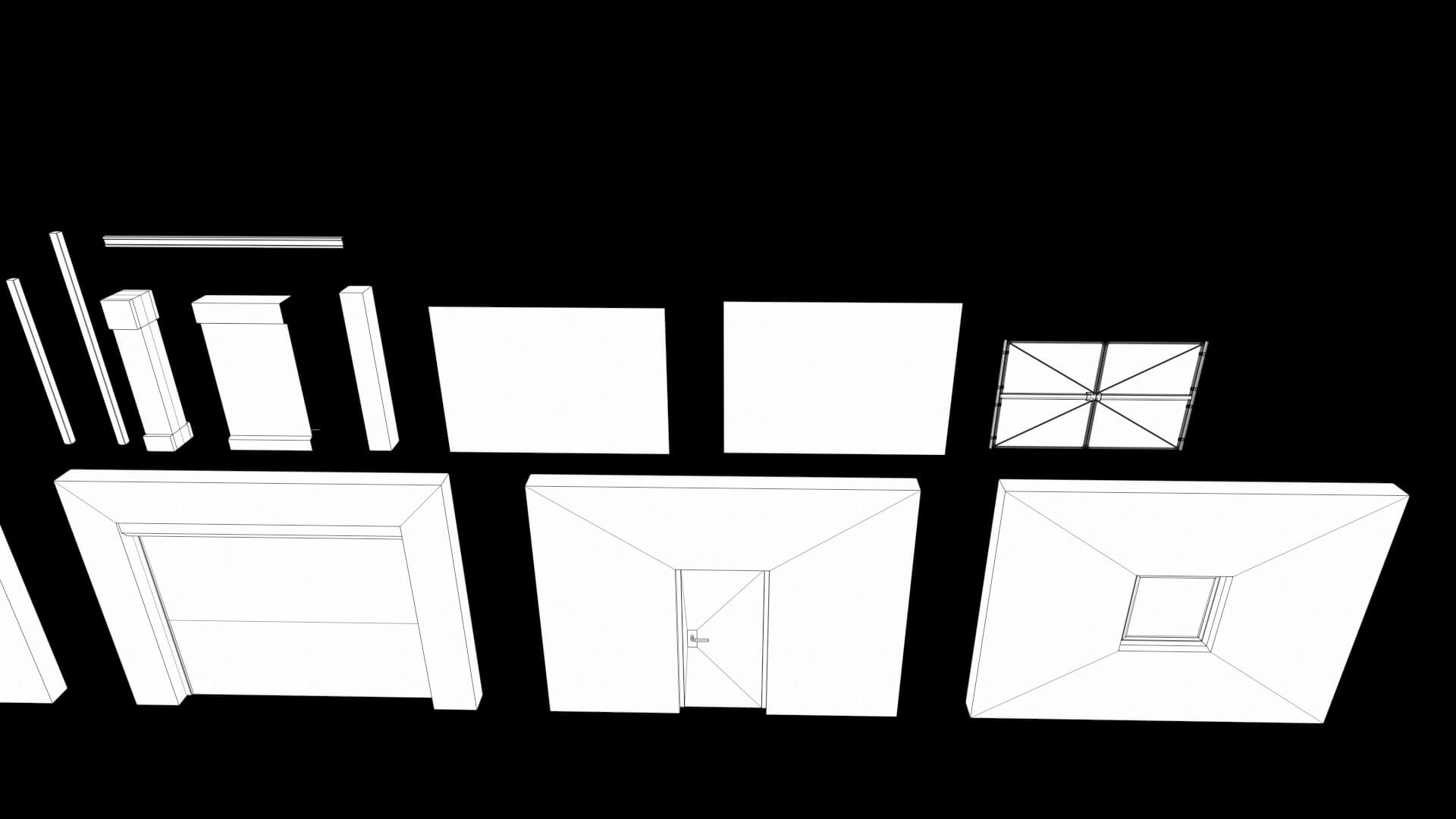 Lowpoly FPS Modular Map Kit - 3D Model by Hend_Z