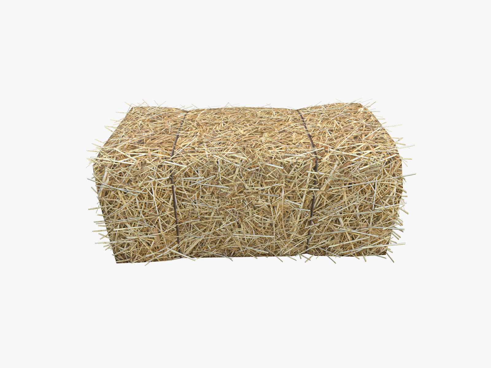 Low Poly Hay Bale With Lod - 3D Model by Hend_Z