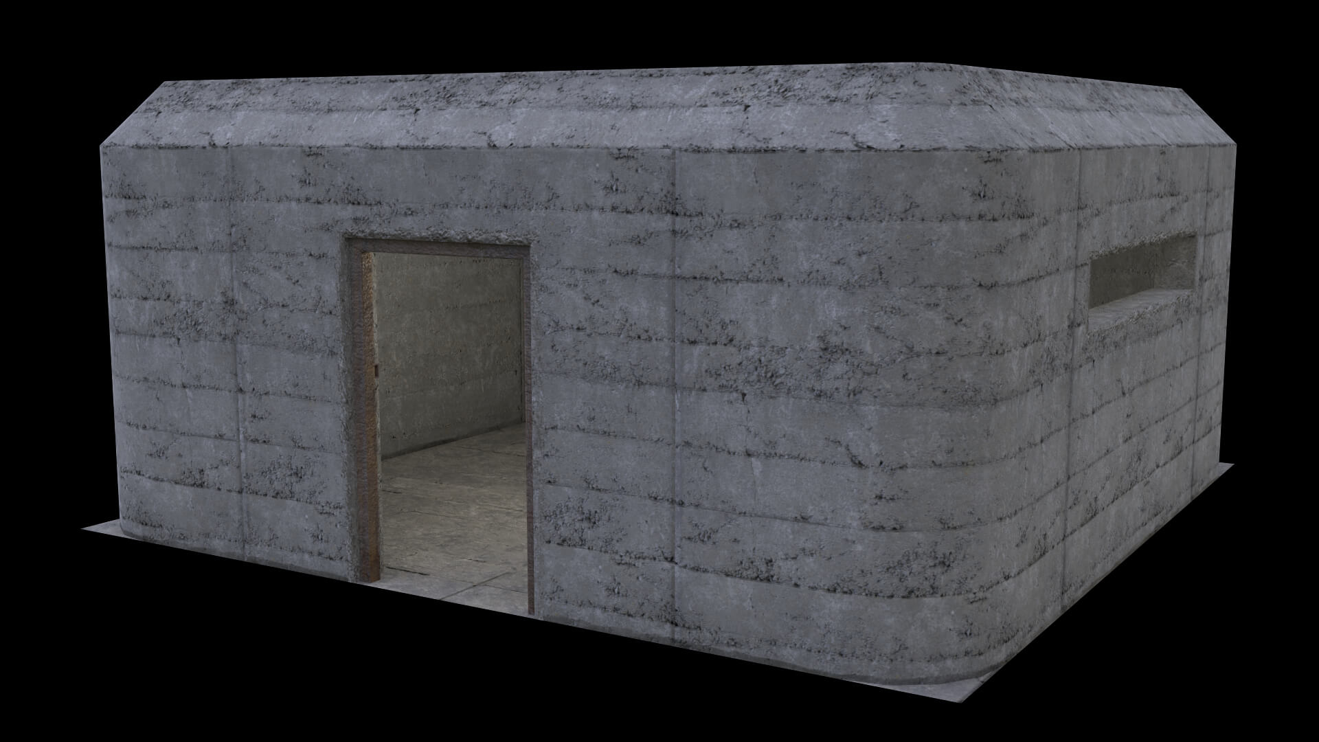 Lowpoly Modular War Trenches Kit - 3D Model by Hend_Z