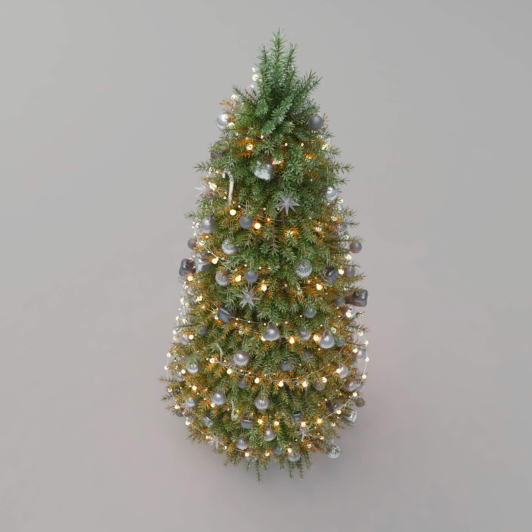 Modern Christmas Tree - 3D Model by HENGJR