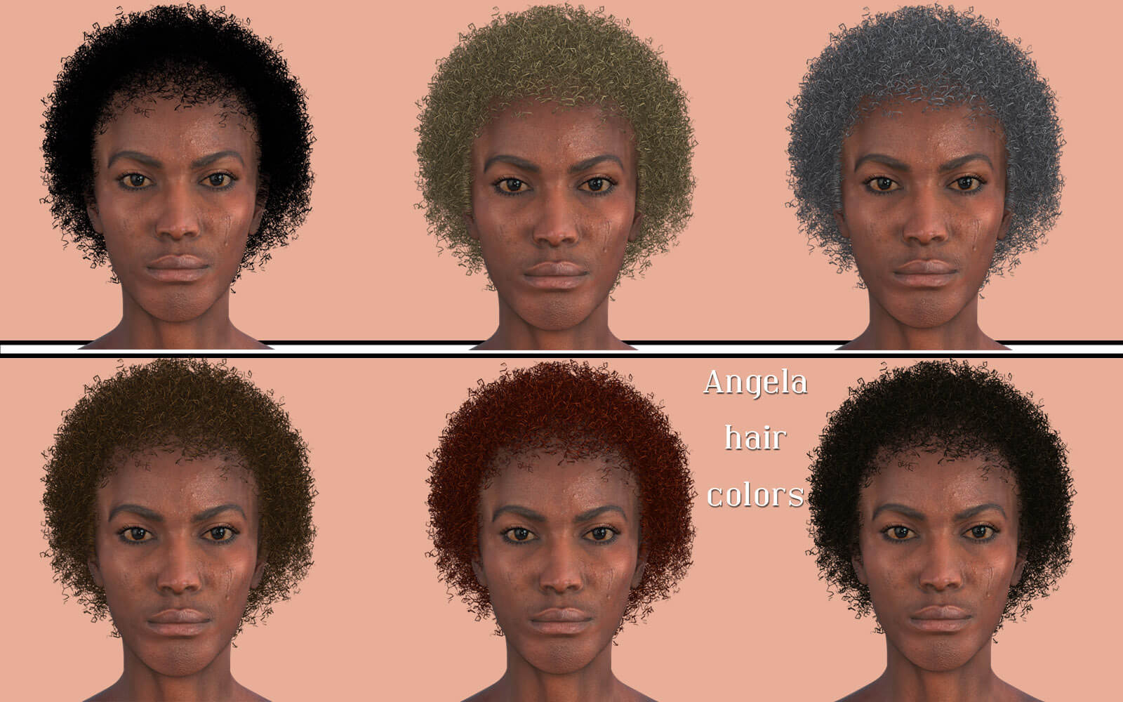 Angela for Genesis 9 - Daz Content by Henrika