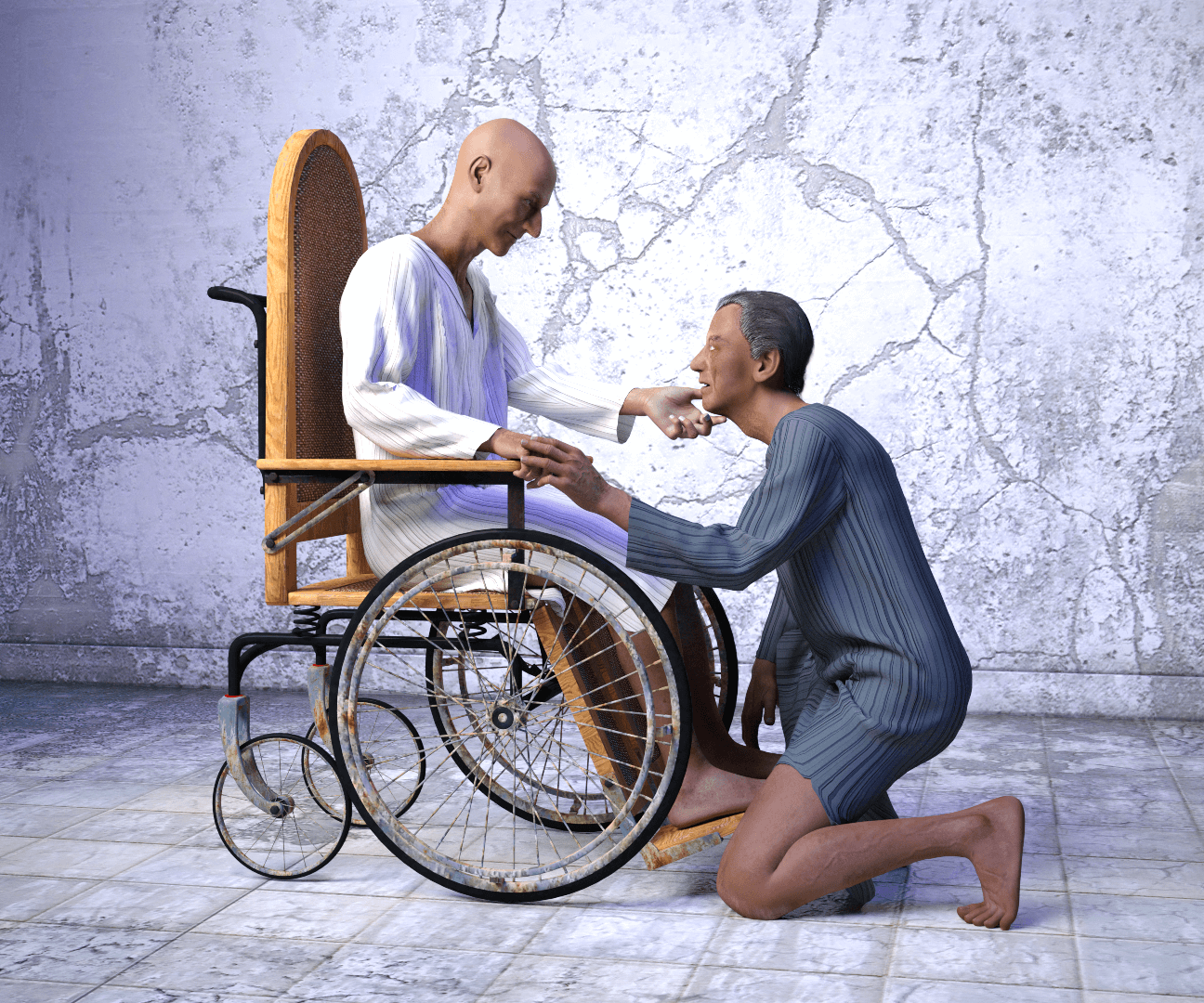 Charles and Erik - characters coming soon! 3D Render by Henrika