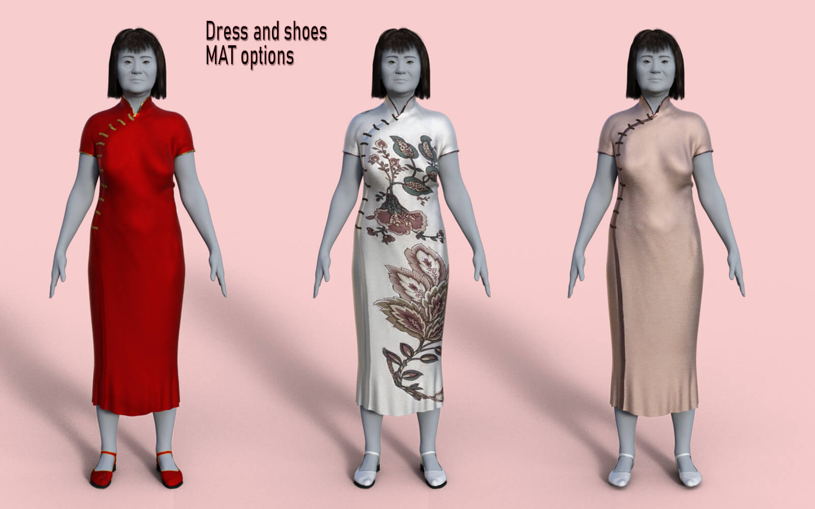 Ying-Ying Character Set for Genesis 9 Daz Content by Henrika