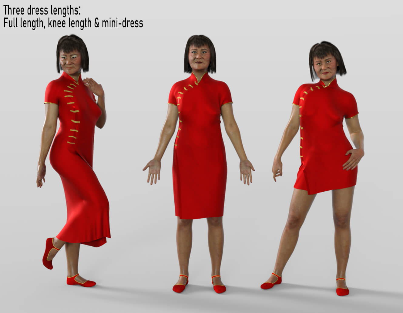 Ying-Ying Character Set for Genesis 9 Daz Content by Henrika