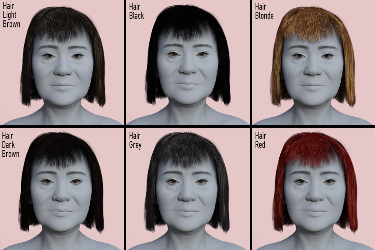 Ying-Ying Character Set for Genesis 9 Daz Content by Henrika