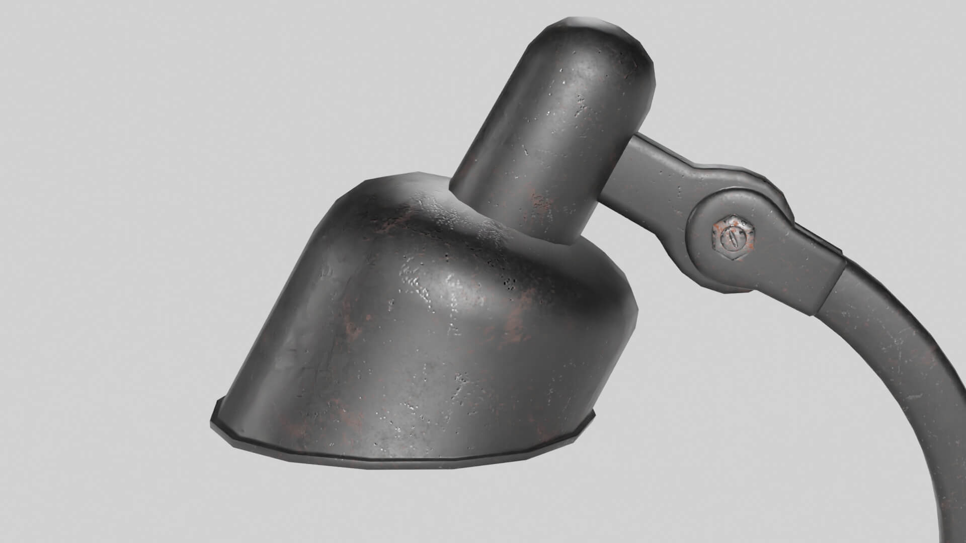 Soviet Lamp Low Poly - 3D Model by Herdid