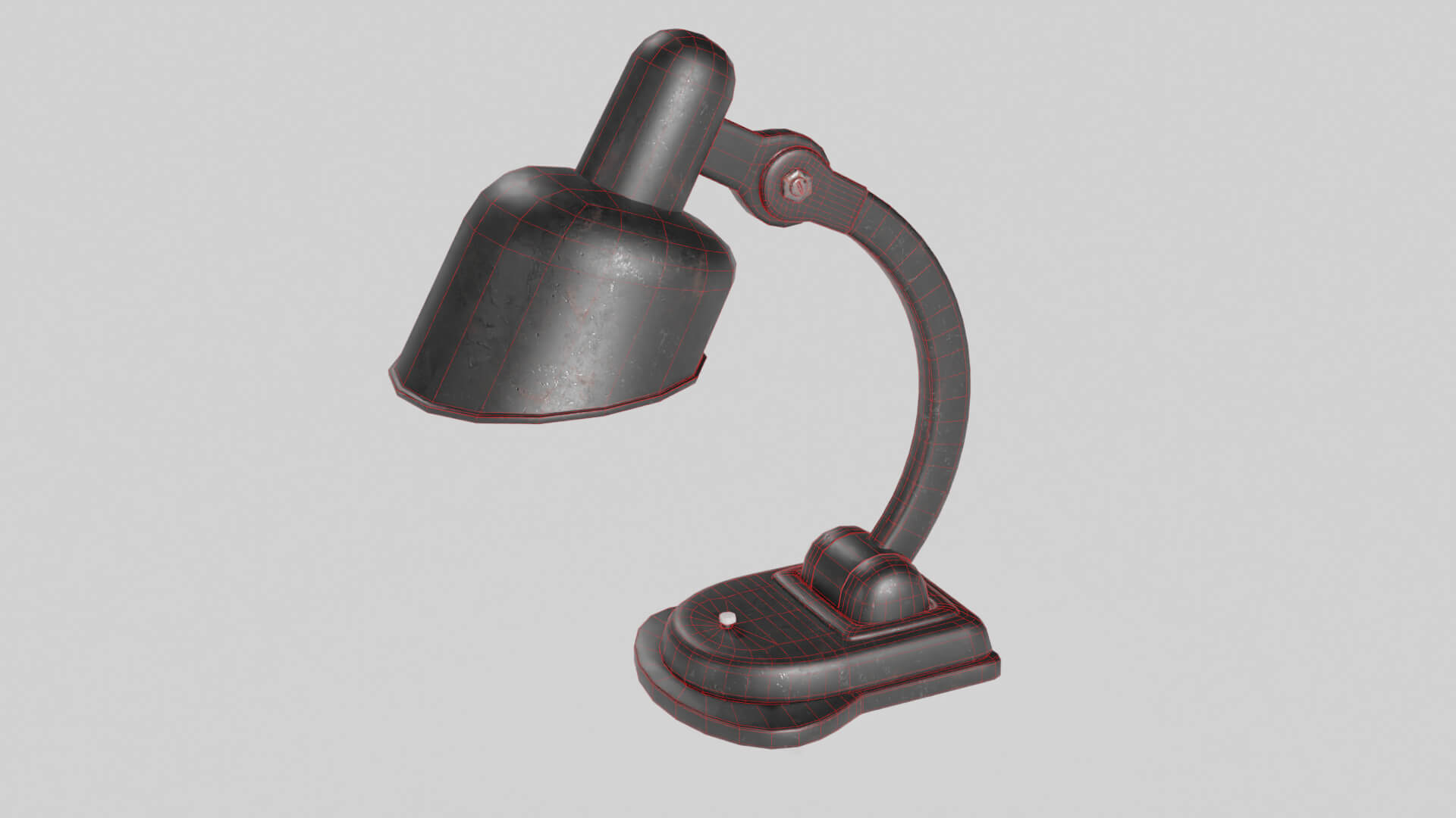 Soviet Lamp Low Poly - 3D Model by Herdid