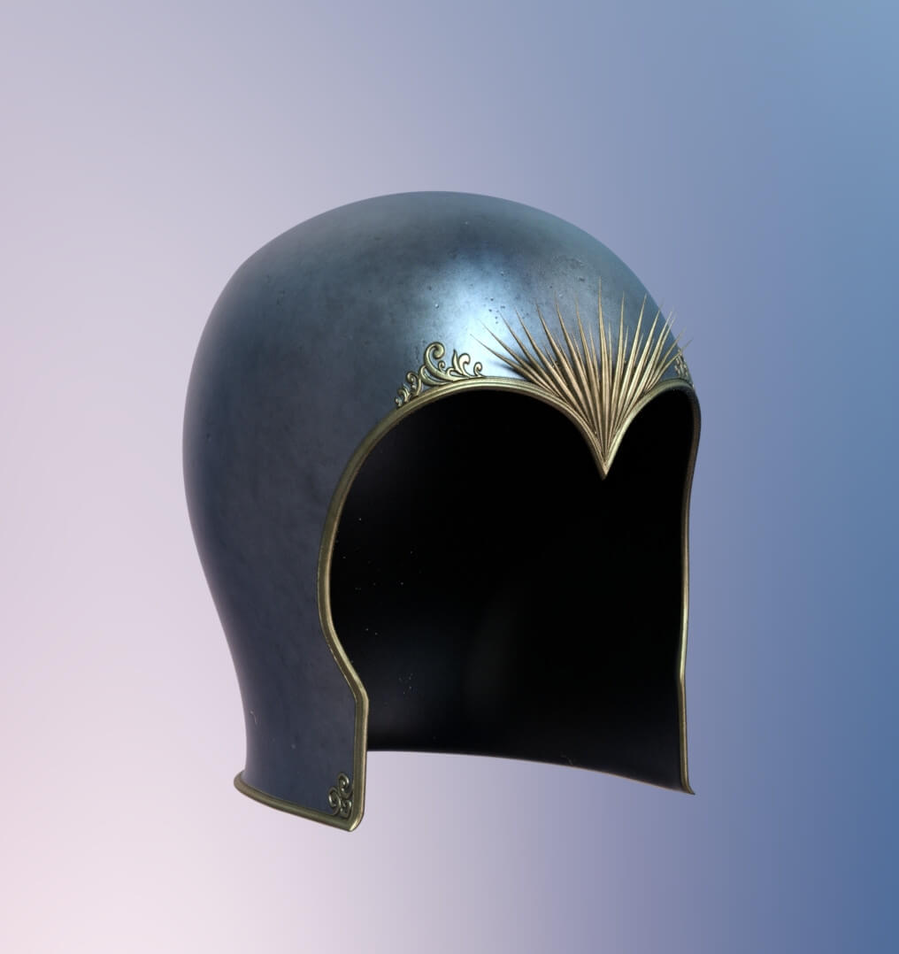 Fantasy Helmet Alpha - Daz Content by Herhey