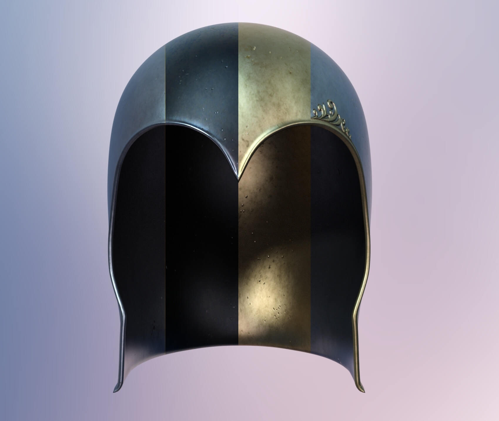 Fantasy Helmet Alpha - Daz Content by Herhey