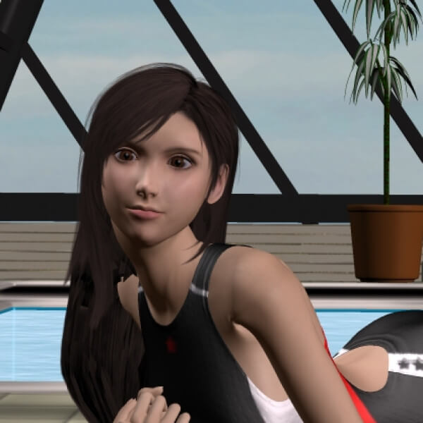 Super Tifa 3D Render | RenderHub Gallery