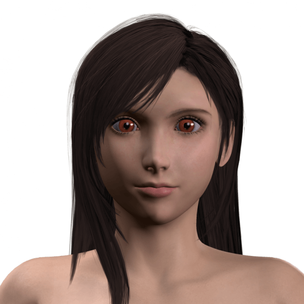 Super Tifa 3D Render, Digital Art by HeroineFactory