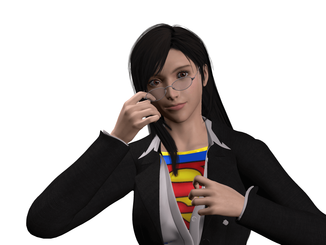 Tifa the supergirl 3D Render, Digital Art by HeroineFactory