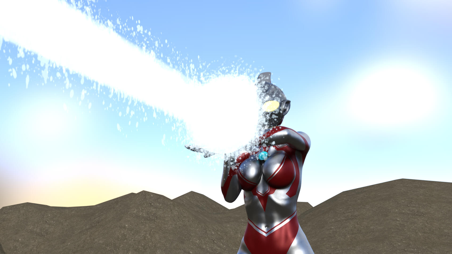 Ultragirl for Genesis8 Female 3D Render by HeroineFactory