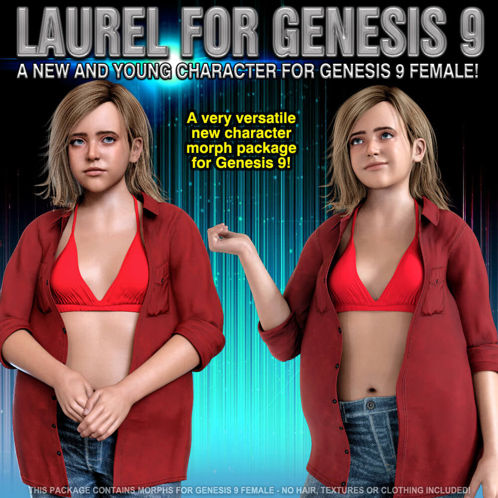 Sonsy Laurel Morphs for Genesis 9 Female - Daz Content by HevieState3D