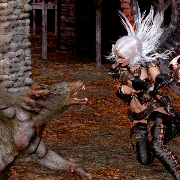 3D Art Gallery by Hexdrake at RenderHub