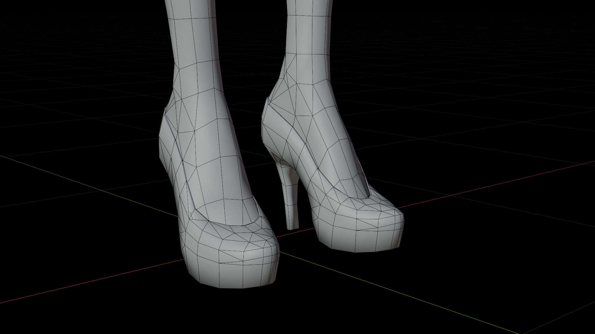 Female Character Rigged Base Body Mesh - 3D Model by HikkiJack