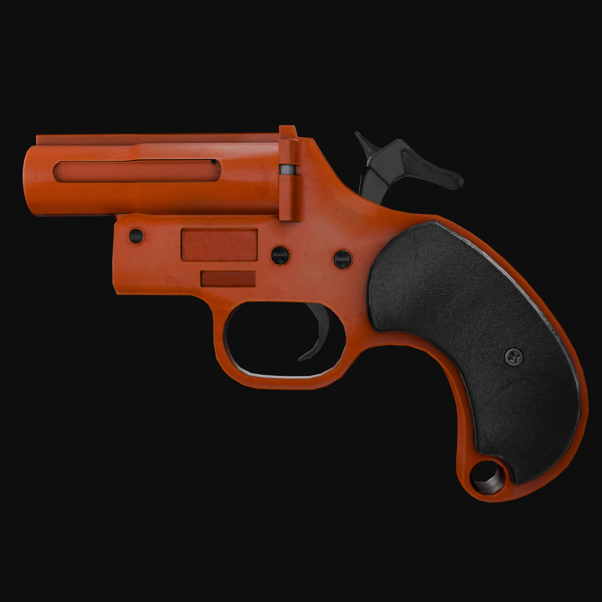 Flare Gun - 3D Model by HikkiJack