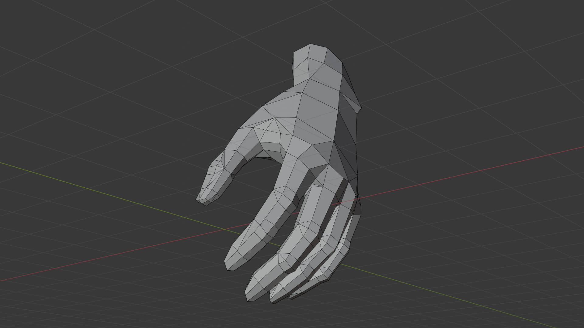 Low Poly Reference Hands - 3D Model by HikkiJack