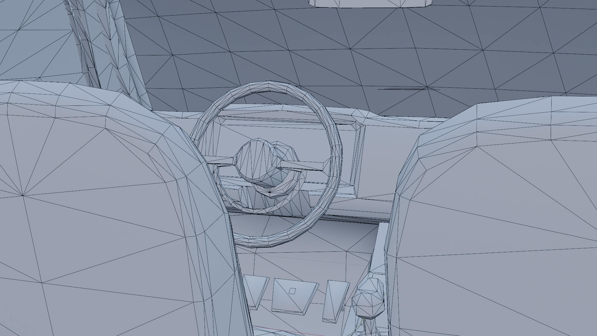 Police Car With Inside Interior - 3D Model by HikkiJack