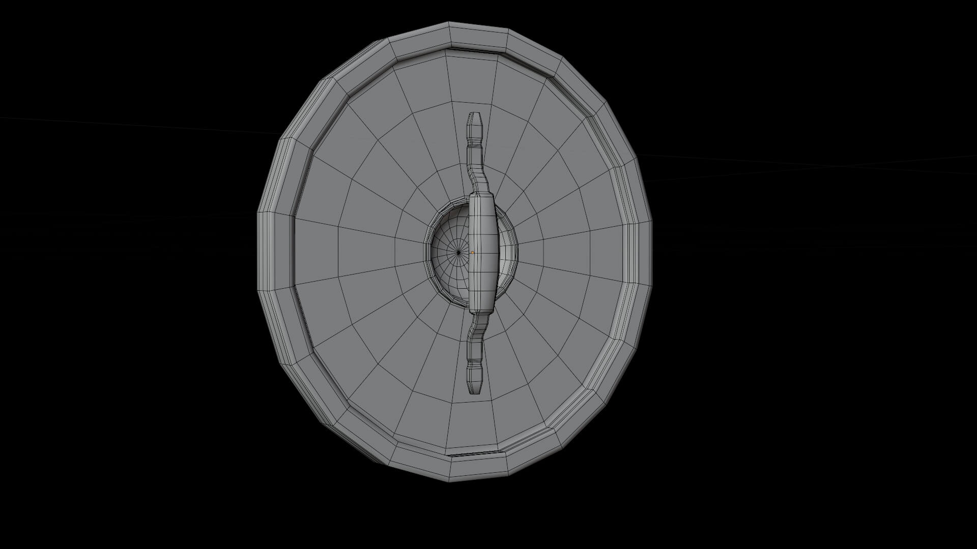 Shield Game Ready Viking Style - Free 3D Model by HikkiJack