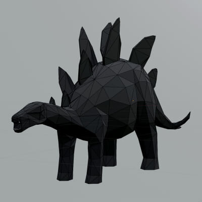 Male and Female Low Poly Base Mesh PS1 Style - 3D Model by HikkiJack