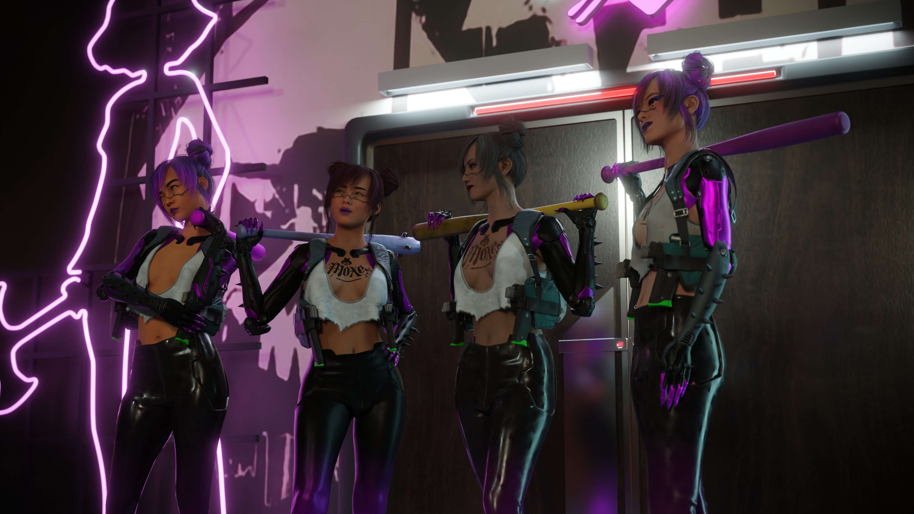 Four Rita Wheelers 3D Render, Digital Art by Hilded