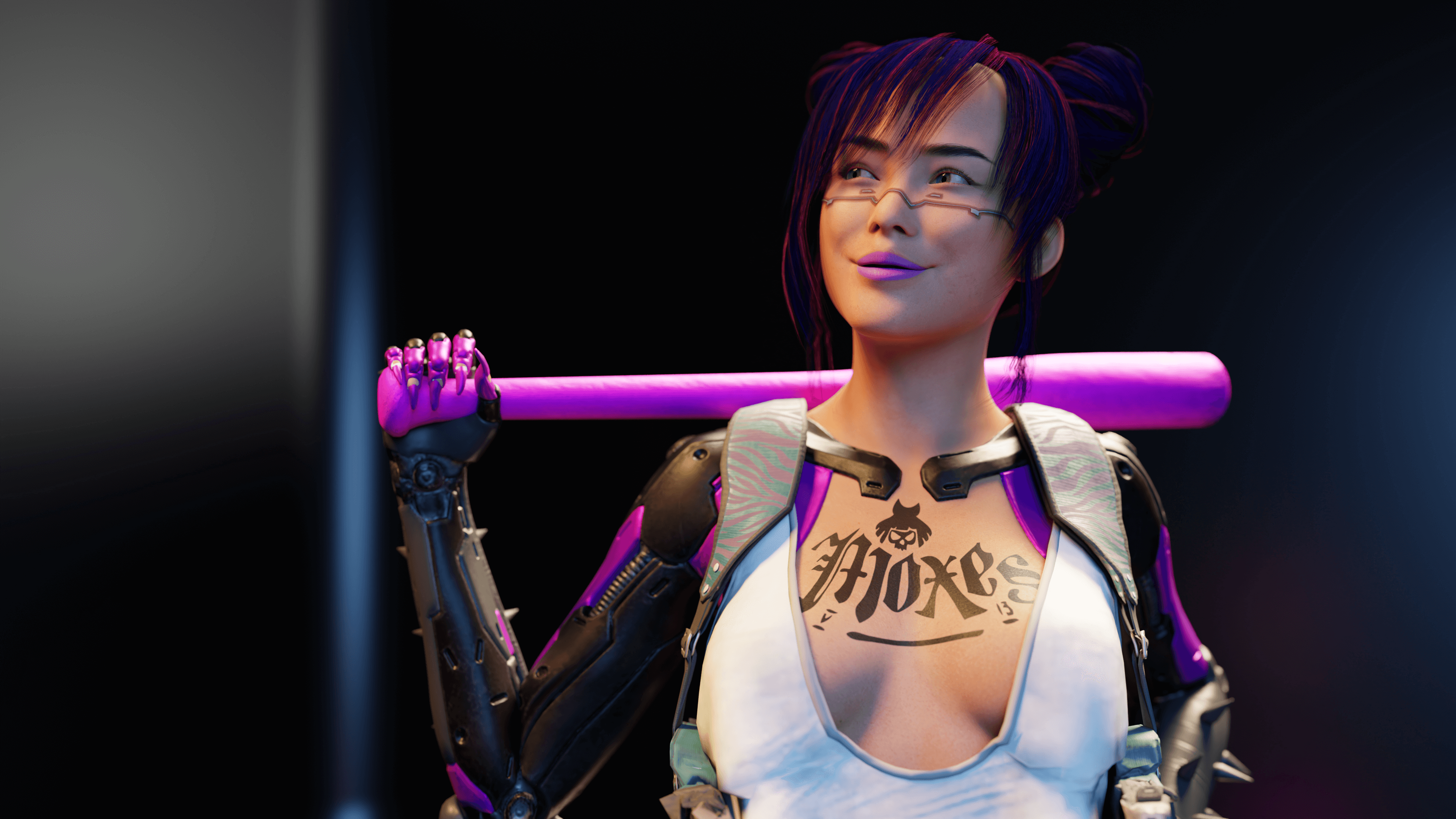 Rita Wheeler Cosplay (3D render) 3D Render, Digital Art by Hilded