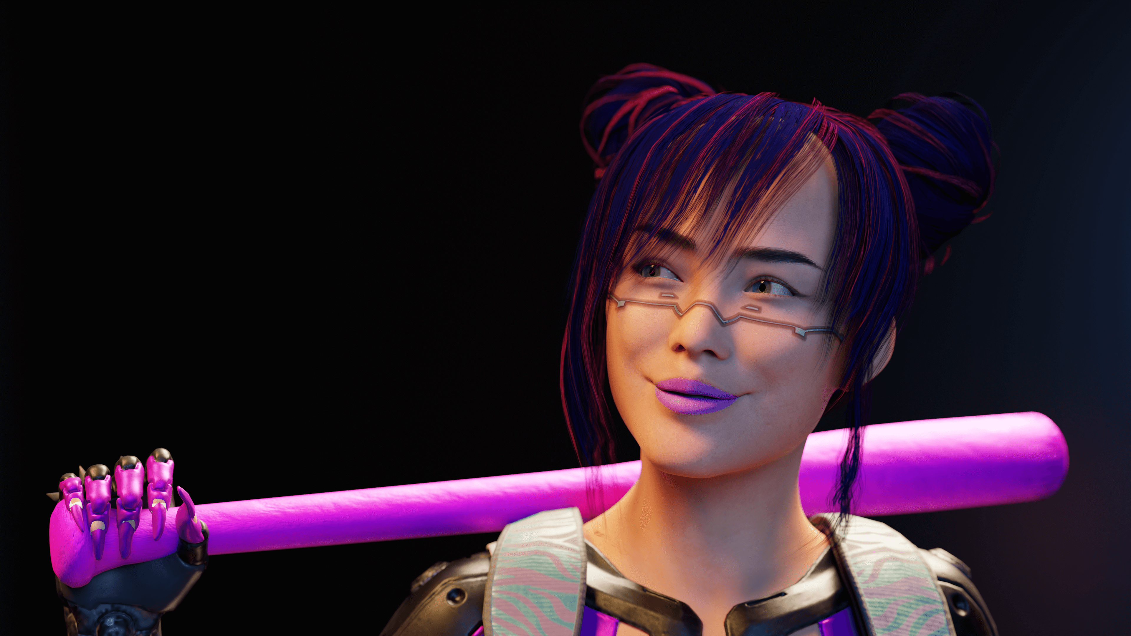 Rita Wheeler Cosplay (3D render) 3D Render, Digital Art by Hilded