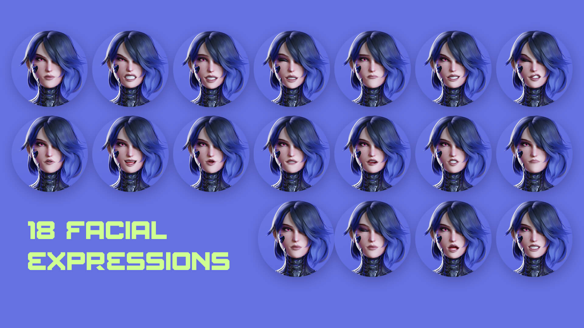 Cybernetic Princess of Ethiopia - Andromeda - Complete 3D Model by ...