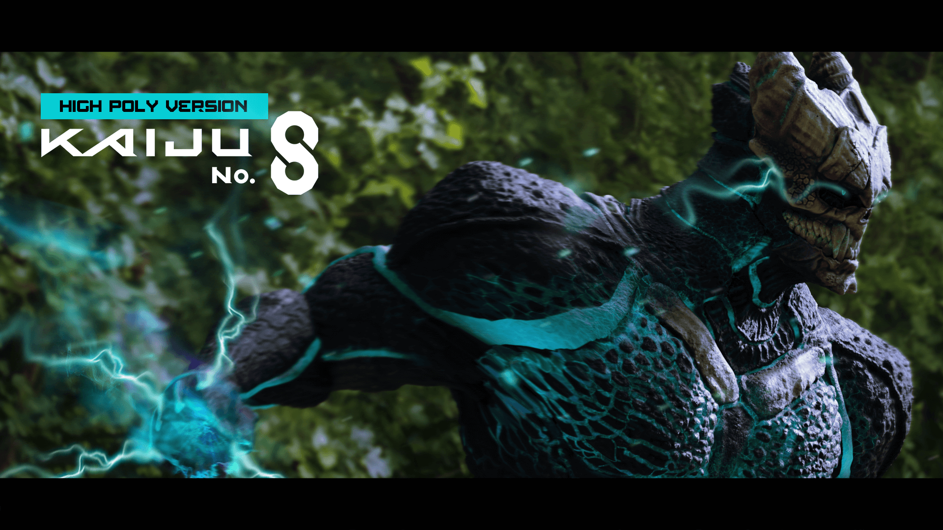 KAIJU NO 8 - HIBINO KAFKA 3D Render, Digital Art by Hisqiefurqoni