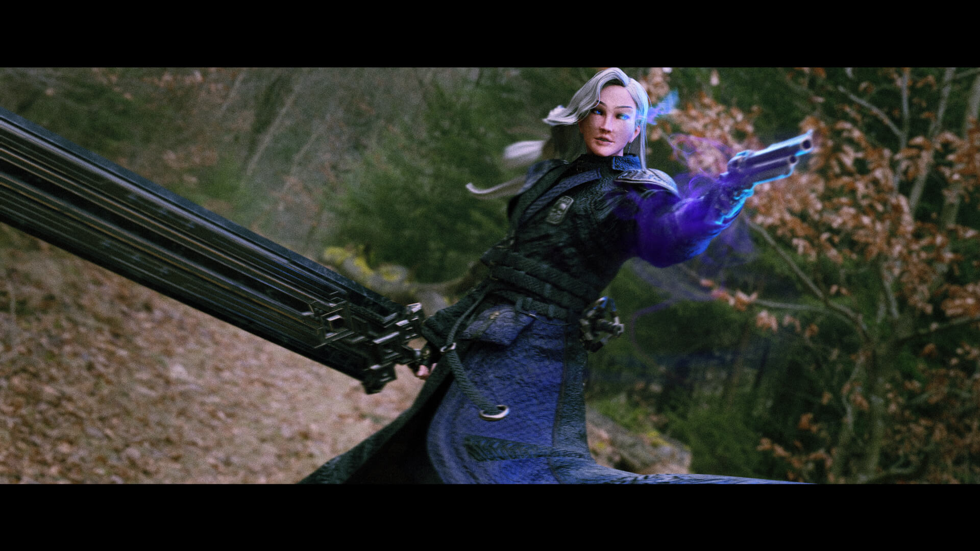 NYX the Vampire Slayer 3D Render, Digital Art by Hisqiefurqoni