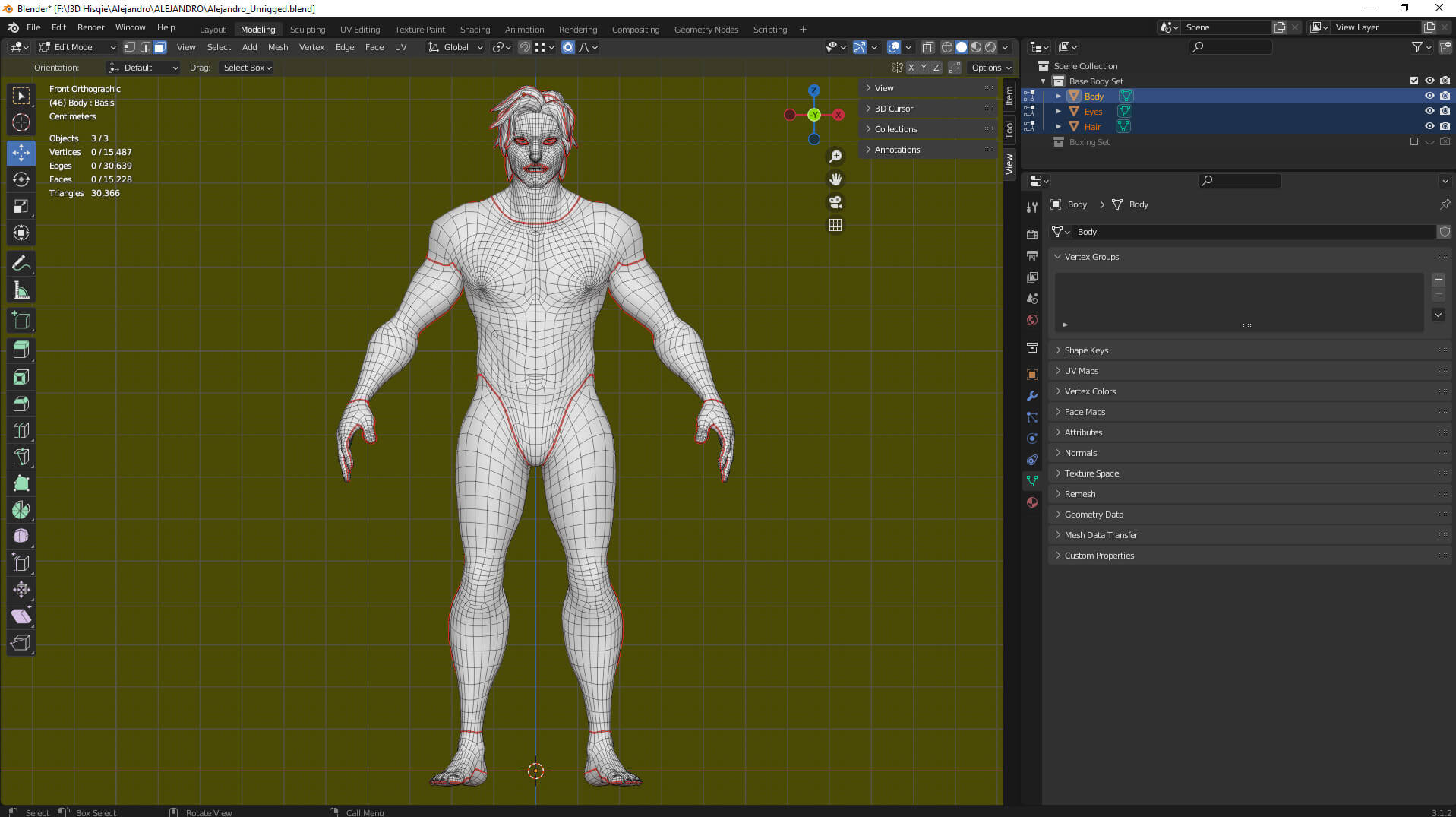 Low Poly - Boxer & MMA Fighter - Alejandro 3D Model by Hisqiefurqoni
