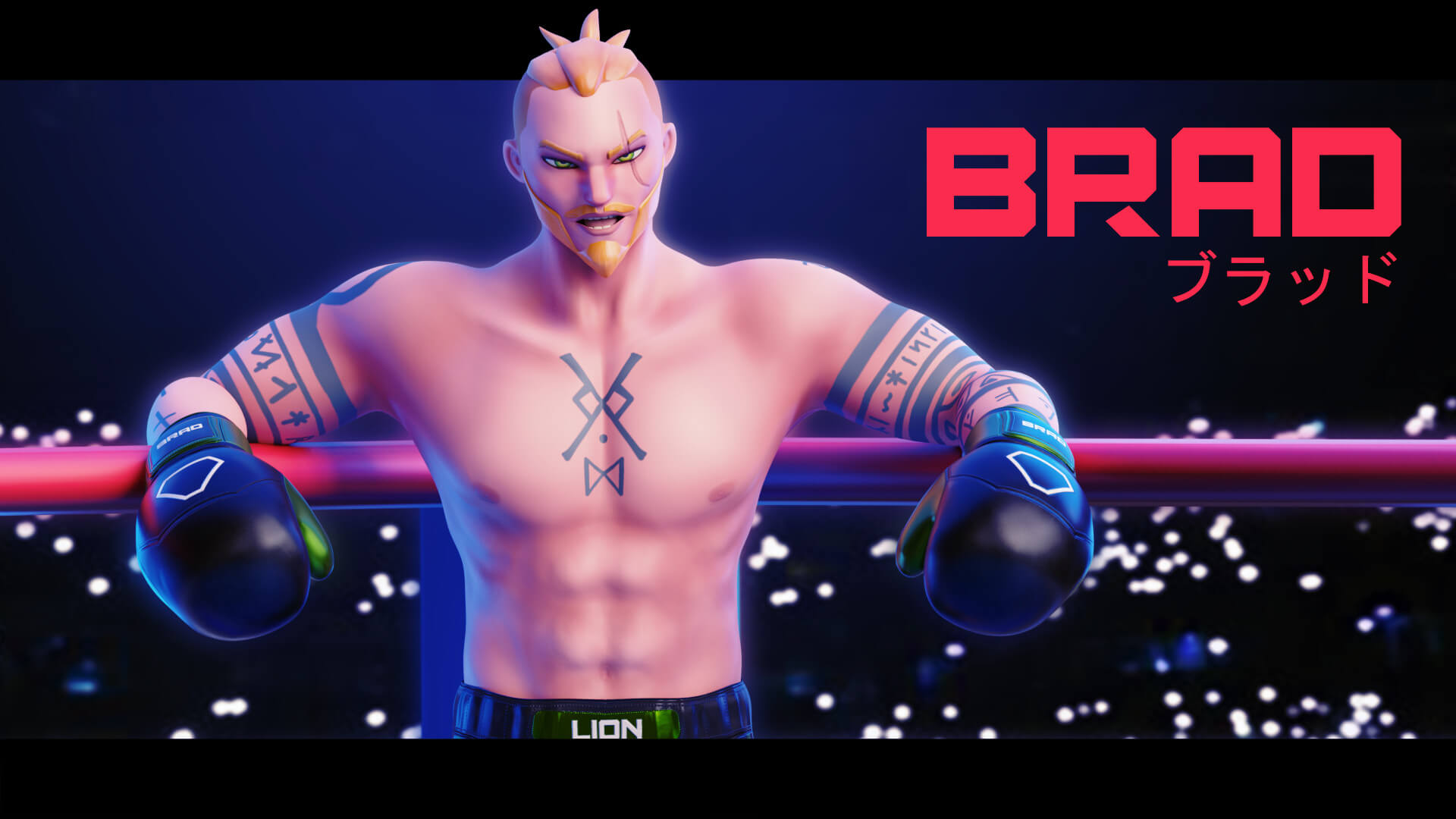 Low Poly - Boxer & MMA Fighter - Brad 3D Model by Hisqiefurqoni