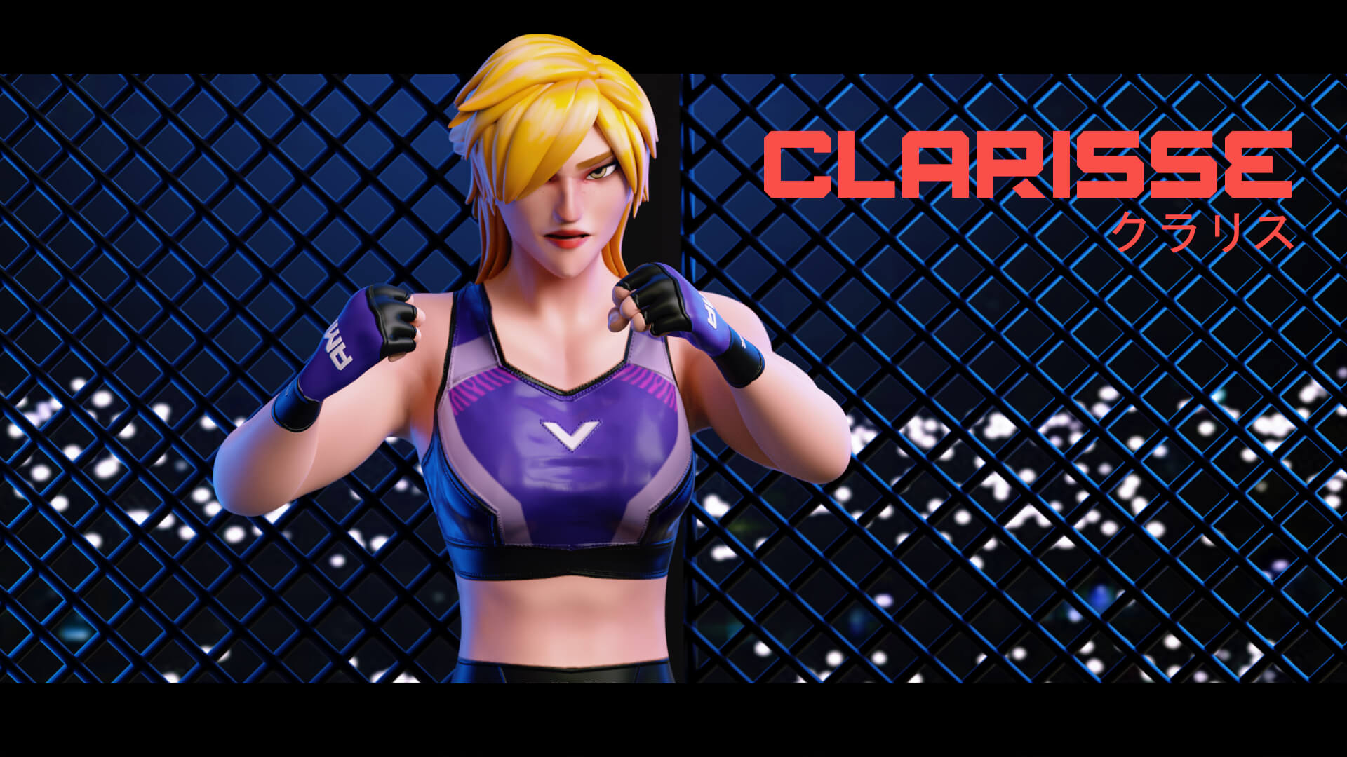 Low Poly Boxer - MMA Fighter - Clarisse 3D Model by Hisqiefurqoni