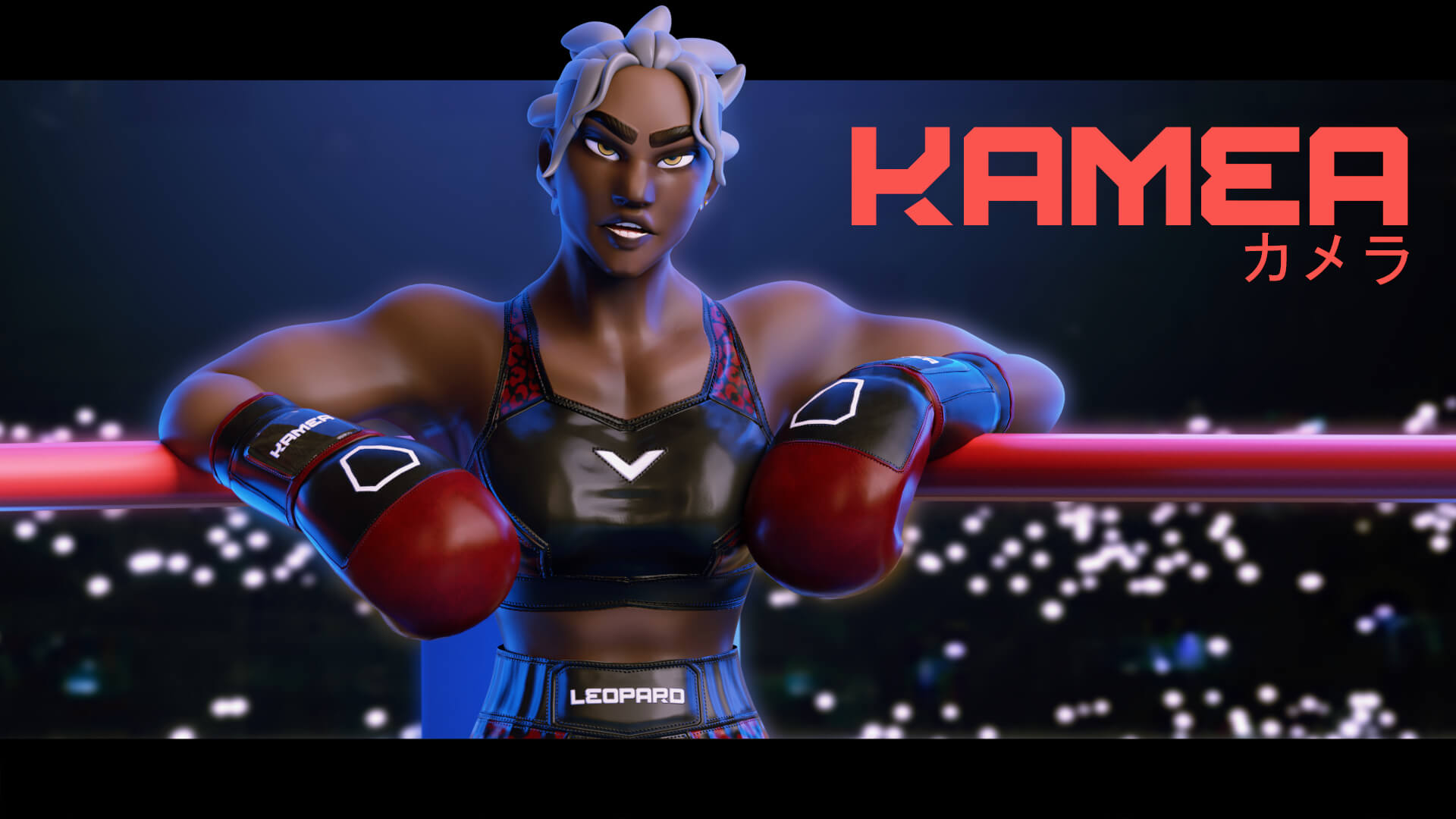 Low Poly Boxer - MMA Fighter - Kamea 3D Model by Hisqiefurqoni