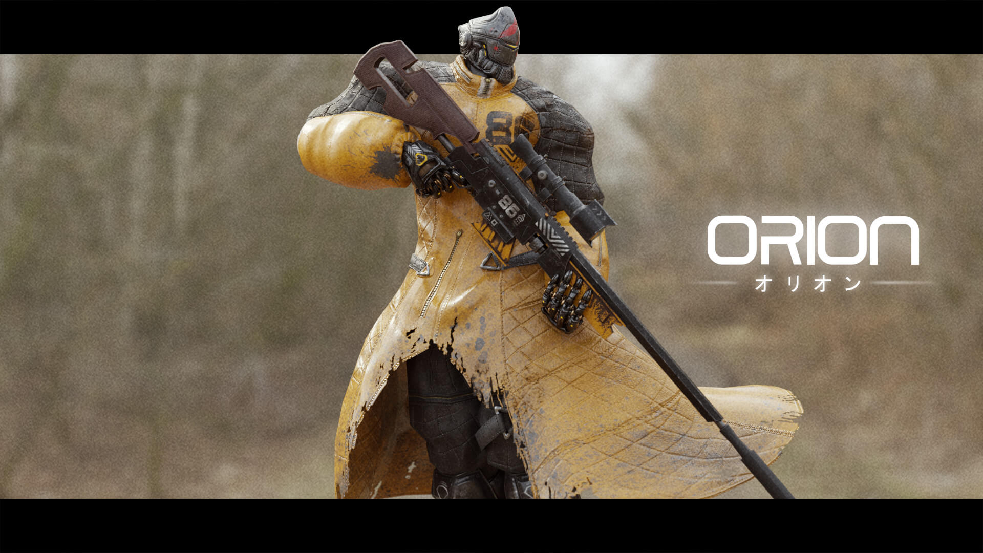 Low Poly - Cybernetic Hitman - Orion 3D Model by Hisqiefurqoni